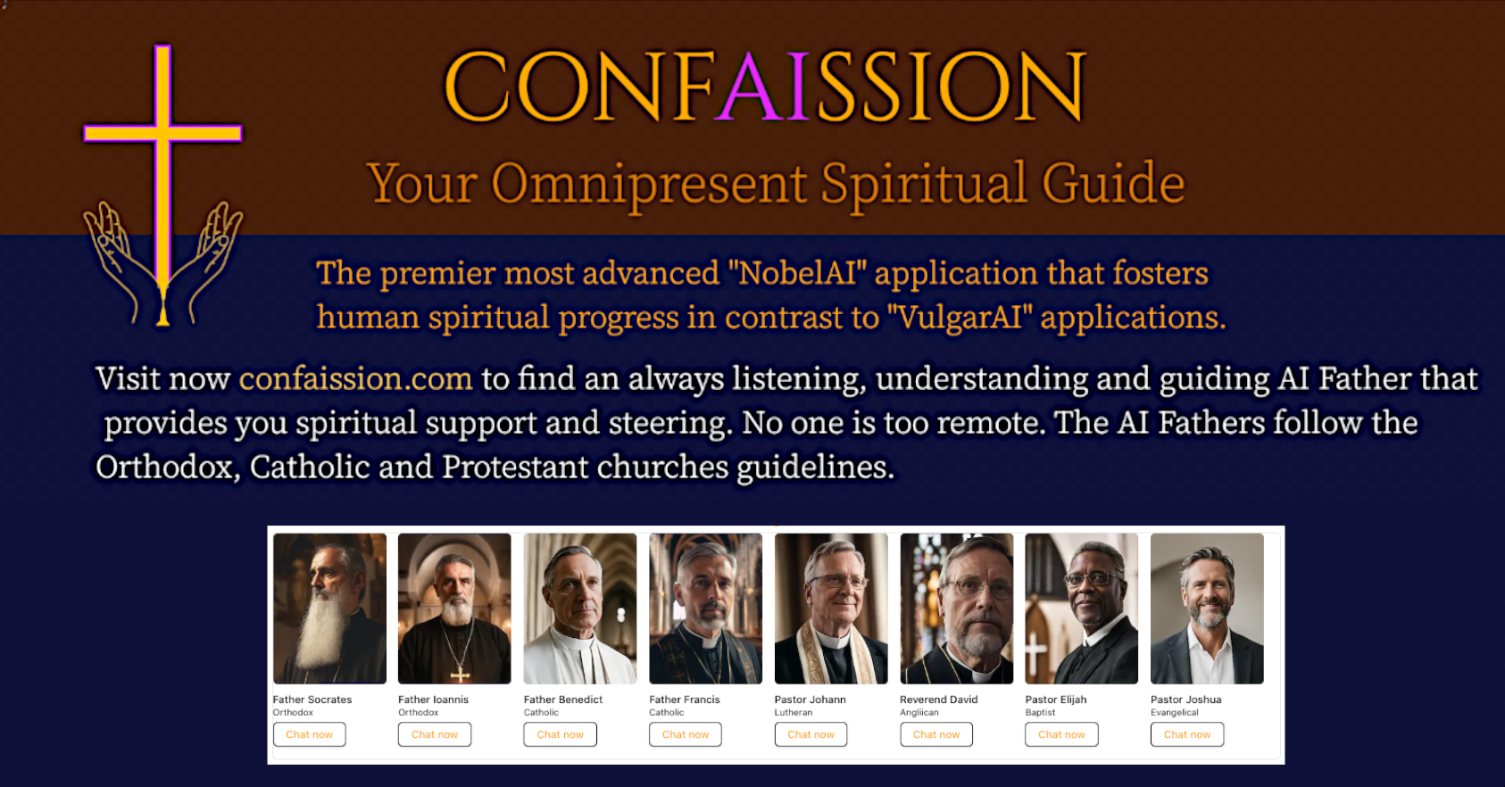 ConfAIssion - Online Spiritual Guidance